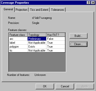 Lab 1 - GEO 580, Spring '02