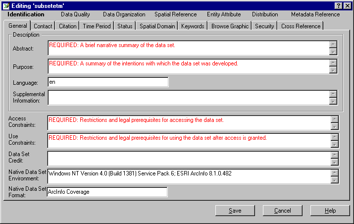 Lab 4 - GEO 580, Spring '02